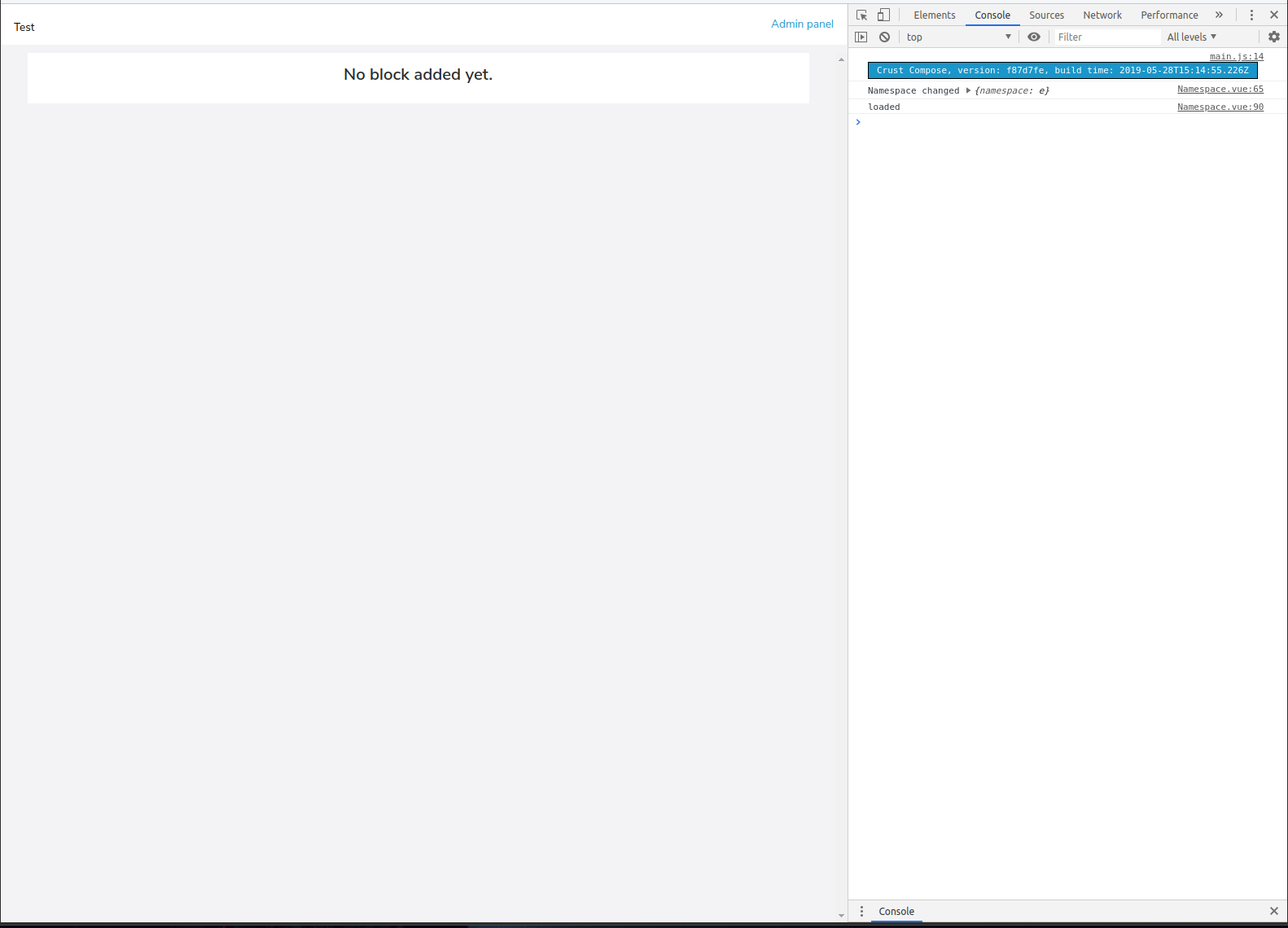 Compose's state doesn't correctly update when changing namespaces · Issue #95 · cortezaproject ...