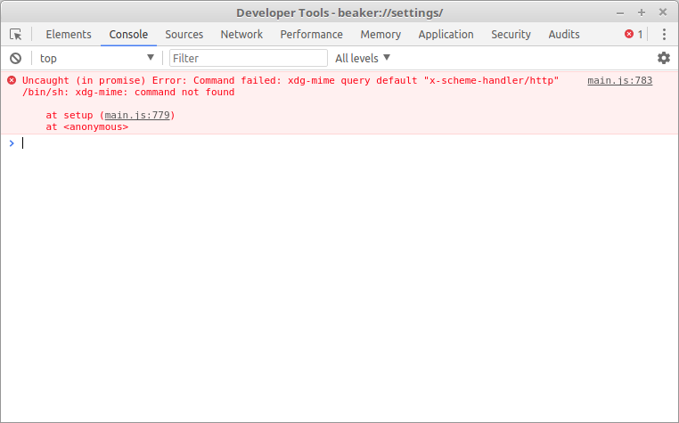 Setting Beaker as default browser on Linux fails · Issue #915 · beakerbrowser/beaker · GitHub