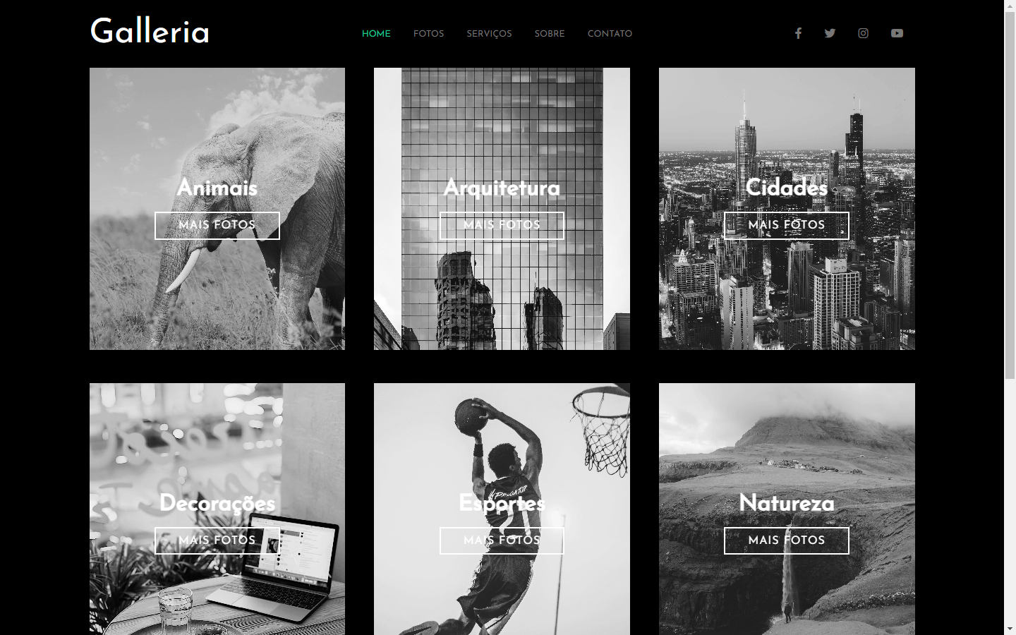 GitHub - Ismael-Oficial/Gallery: Projeto Galeria de Fotos