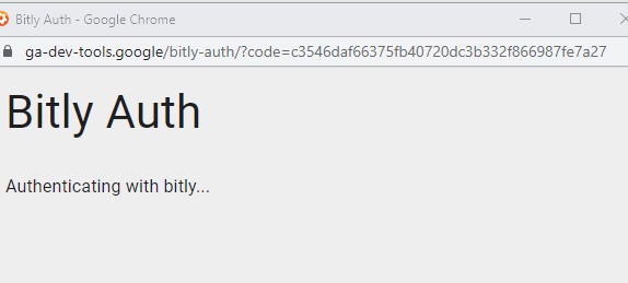 Bitly not authenticating for me · Issue #1302 · googleanalytics/ga-dev-tools · GitHub