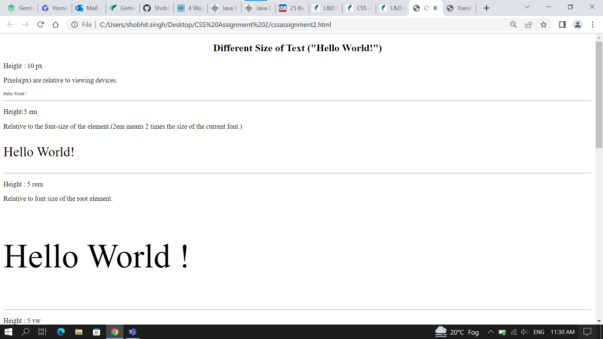 GitHub - gem-shobhitsingh/CSS-Assignment-2