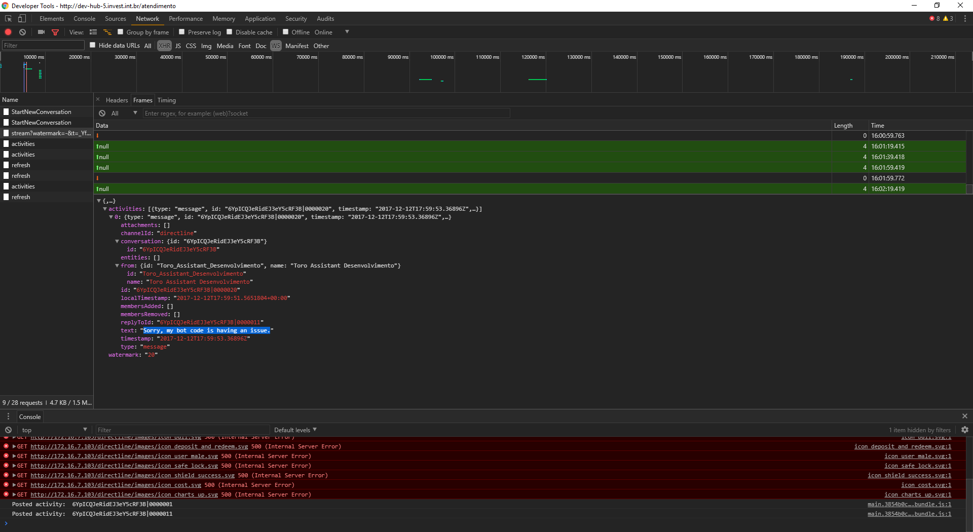 [InMemoryDataStore] Throwing "Inconsistent SaveAsync based on ETag ...