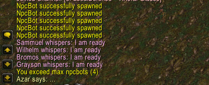 [AC] [Bug] [Core] NpcBot.MaxBots = 39 You exceed max npcbots 1 · Issue #309 · trickerer/Trinity ...