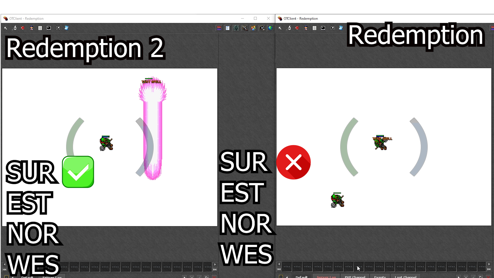 client not display the effect well when effect(spr/dat) is too big (width // height ...