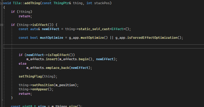 client not display the effect well when effect(spr/dat) is too big (width // height ...