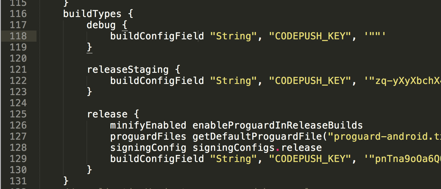 How to build a releaseStaging apk? · Issue #991 · microsoft/react ...