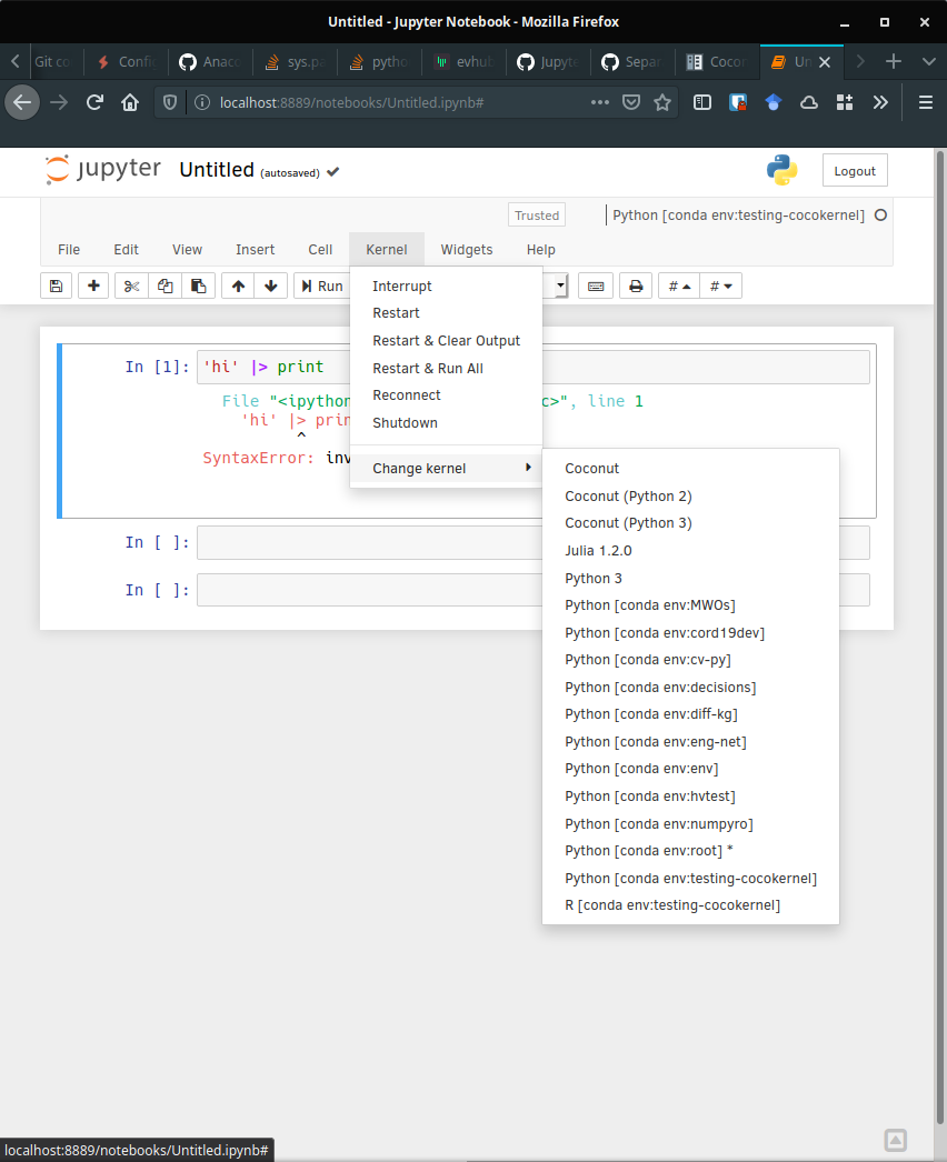 Separate coconut kernel installation and `nb_conda_kernel` support · Issue #540 · evhub/coconut ...
