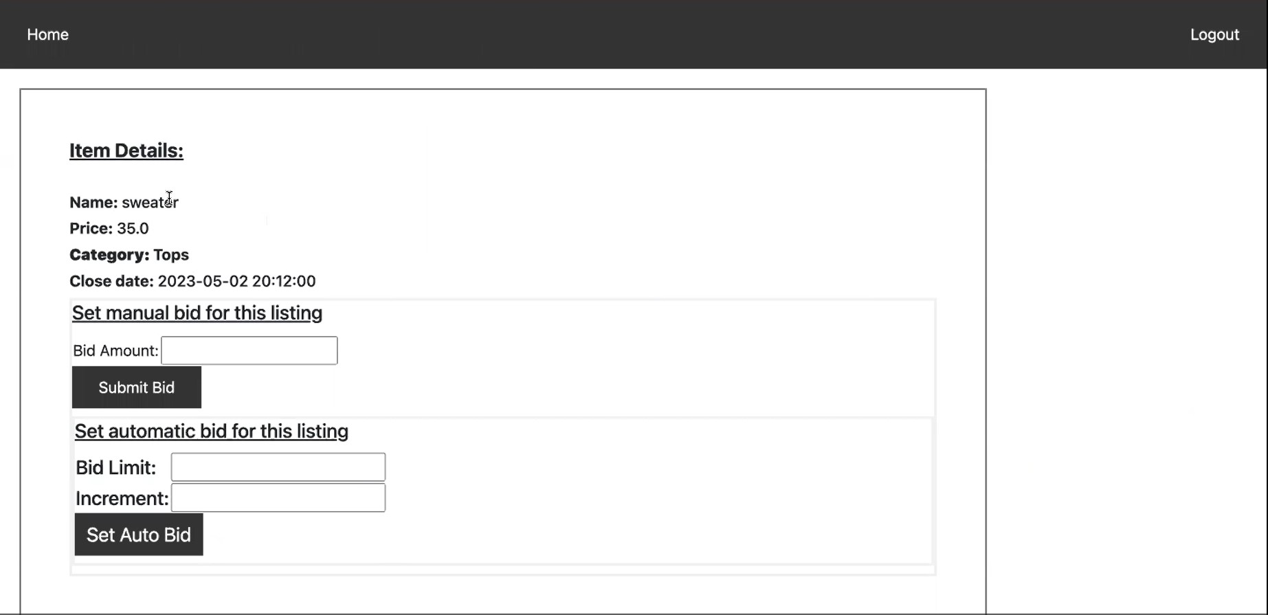 GitHub - DineshAkurathi/online-auction-system