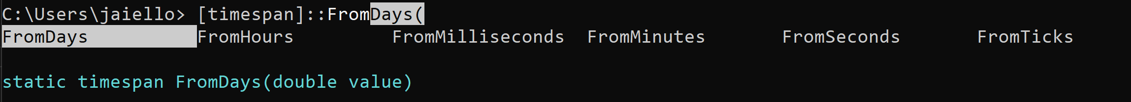 A simple method for creating TimeSpan objects to enable more user ...