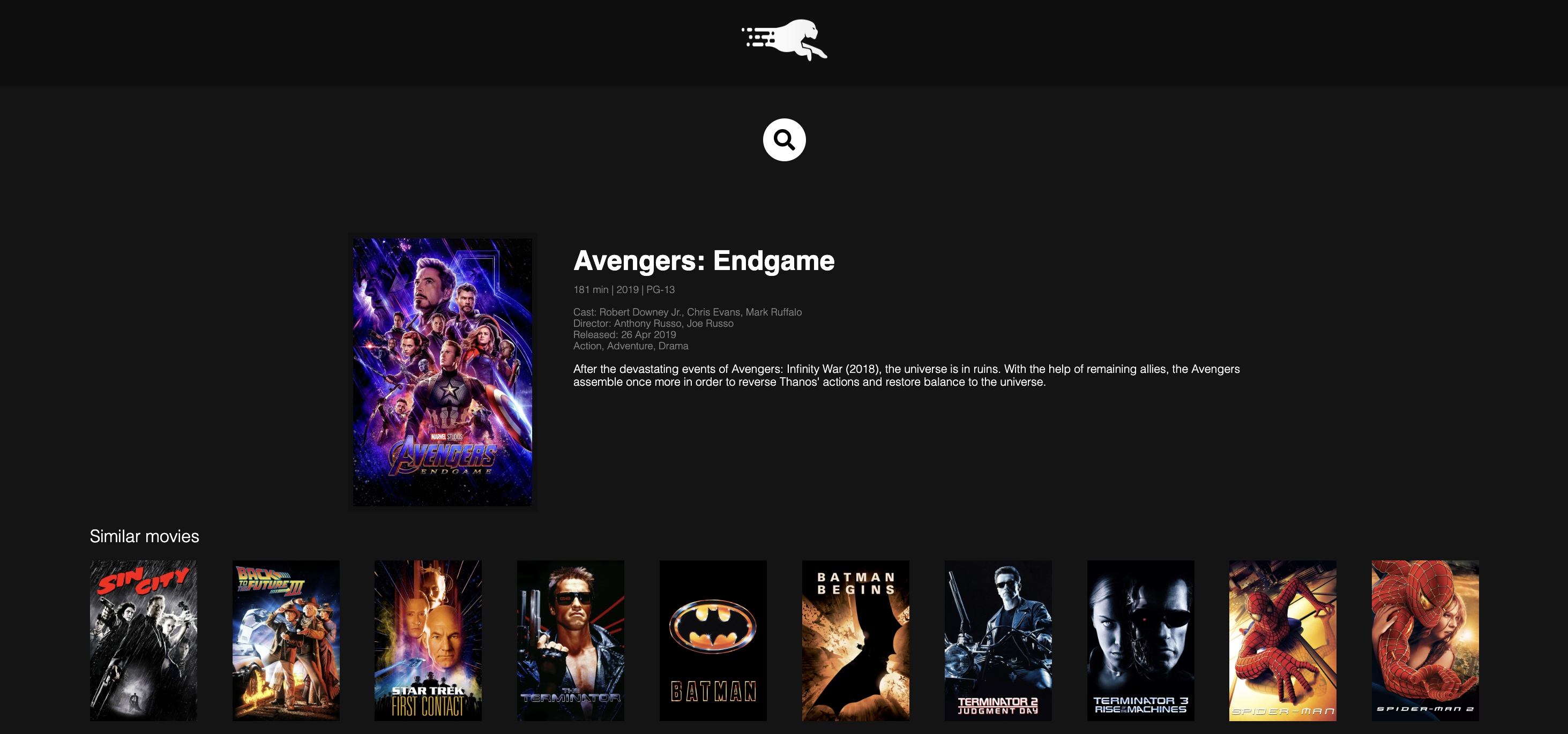 GitHub - raastinn/MovieExplorer: Search and get information about your favourite movies!