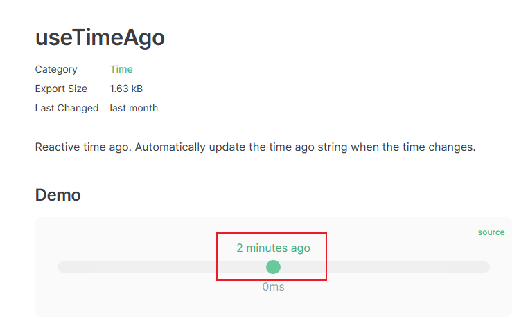 How To Use Usetimeago To Display In Chinese · Issue 3356 · Vueuse Vueuse · Github