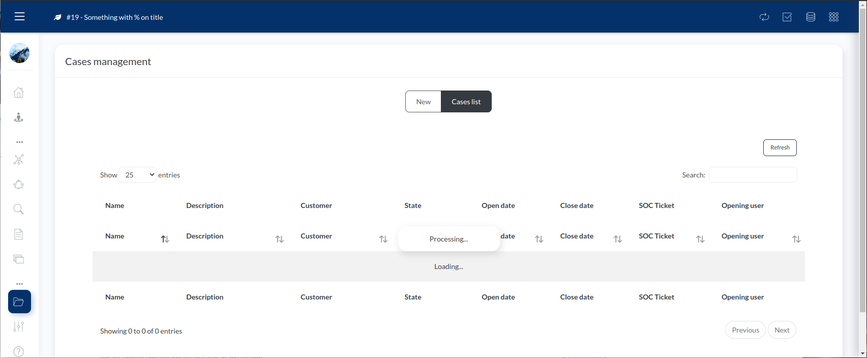 Bug Percentage Symbol On Case Title Breaks Manage Cases List · Issue 302 · Dfir Irisiris Web 