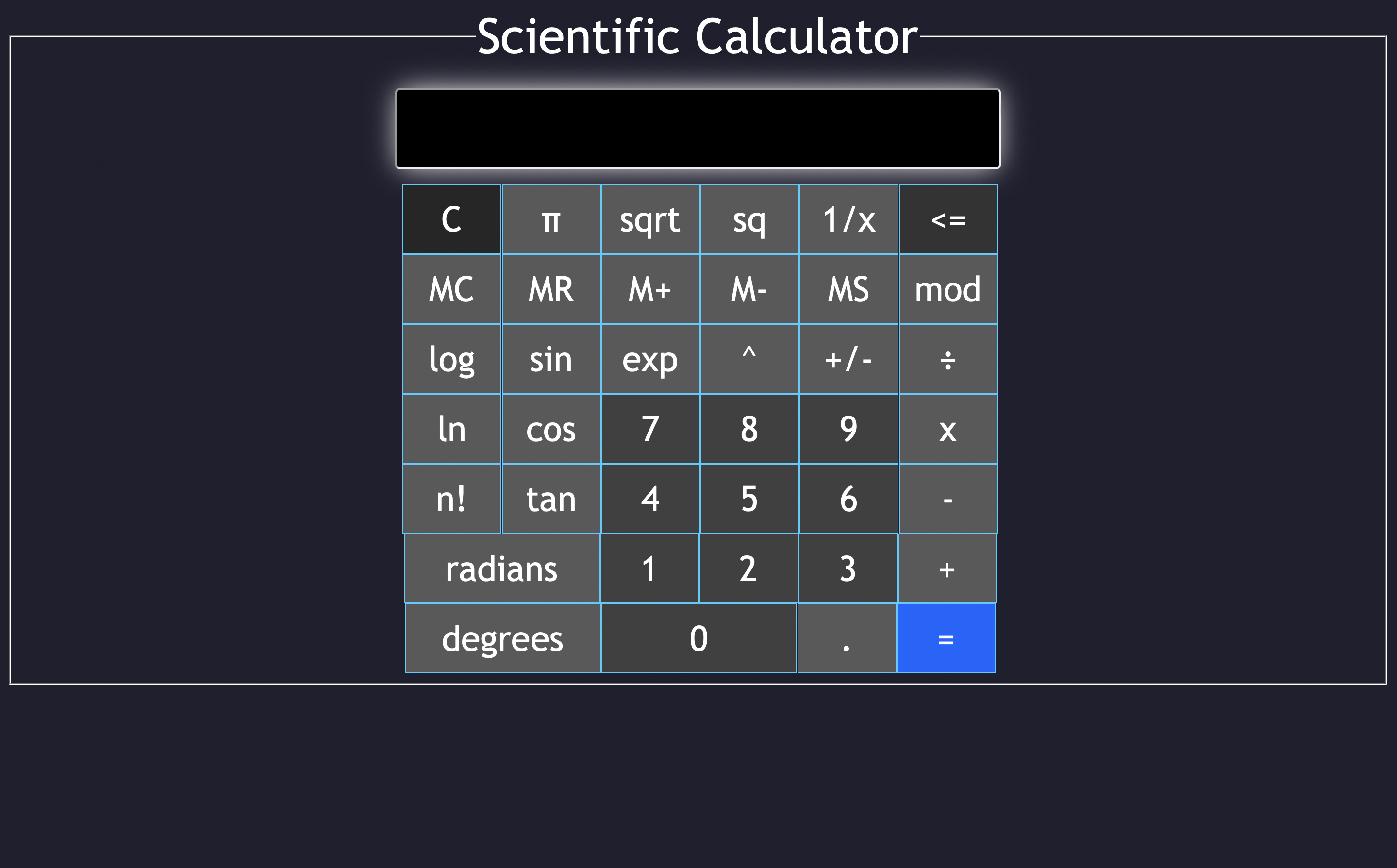GitHub - pakshalghiya7/js_Scientifif_Calc