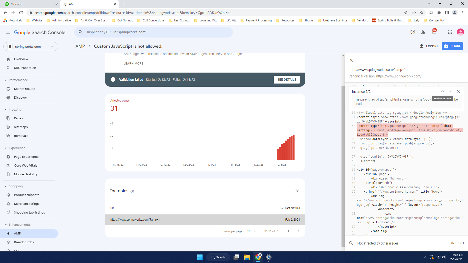 Custom JavaScript is not allowed · Issue #38676 · ampproject/amphtml · GitHub