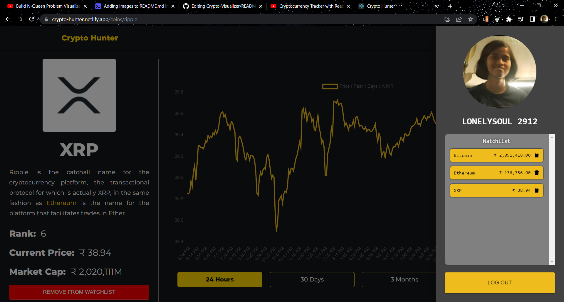 GitHub - phoenix29122003/Crypto-Visualizer