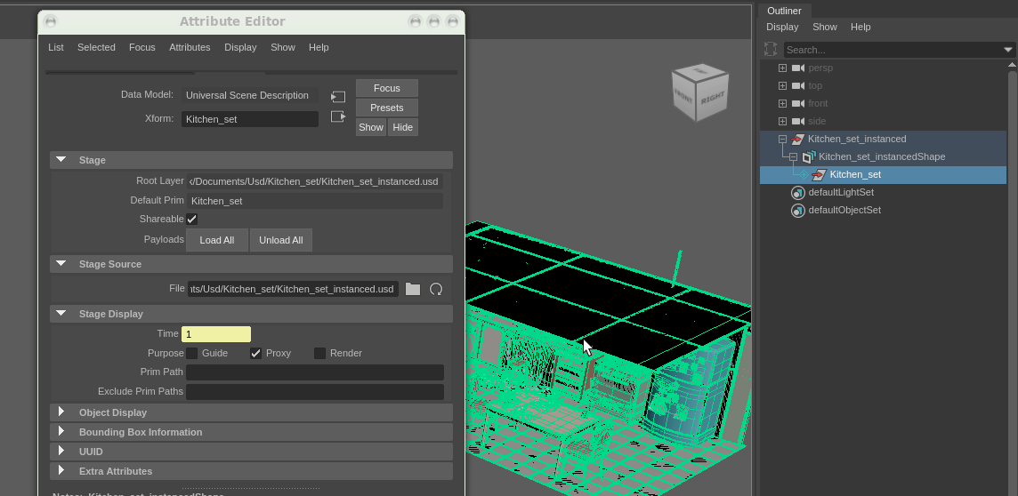 Attribute Editor: The top level tabs disappear and reappear when ...