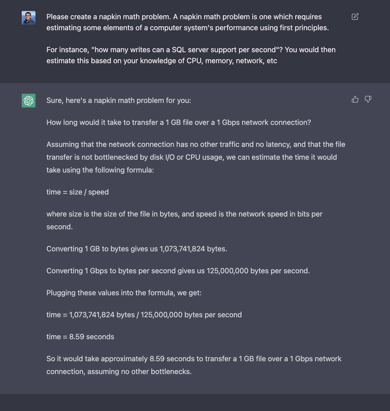 Add more napkin math problems to https://sirupsen.com/ · Issue #26 · sirupsen/napkin-math · GitHub