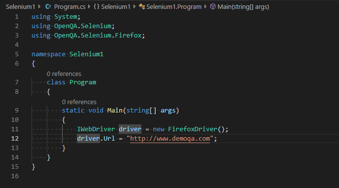 Breadcrums are not working as good as typescript. · Issue #2496 · dotnet/vscode-csharp · GitHub