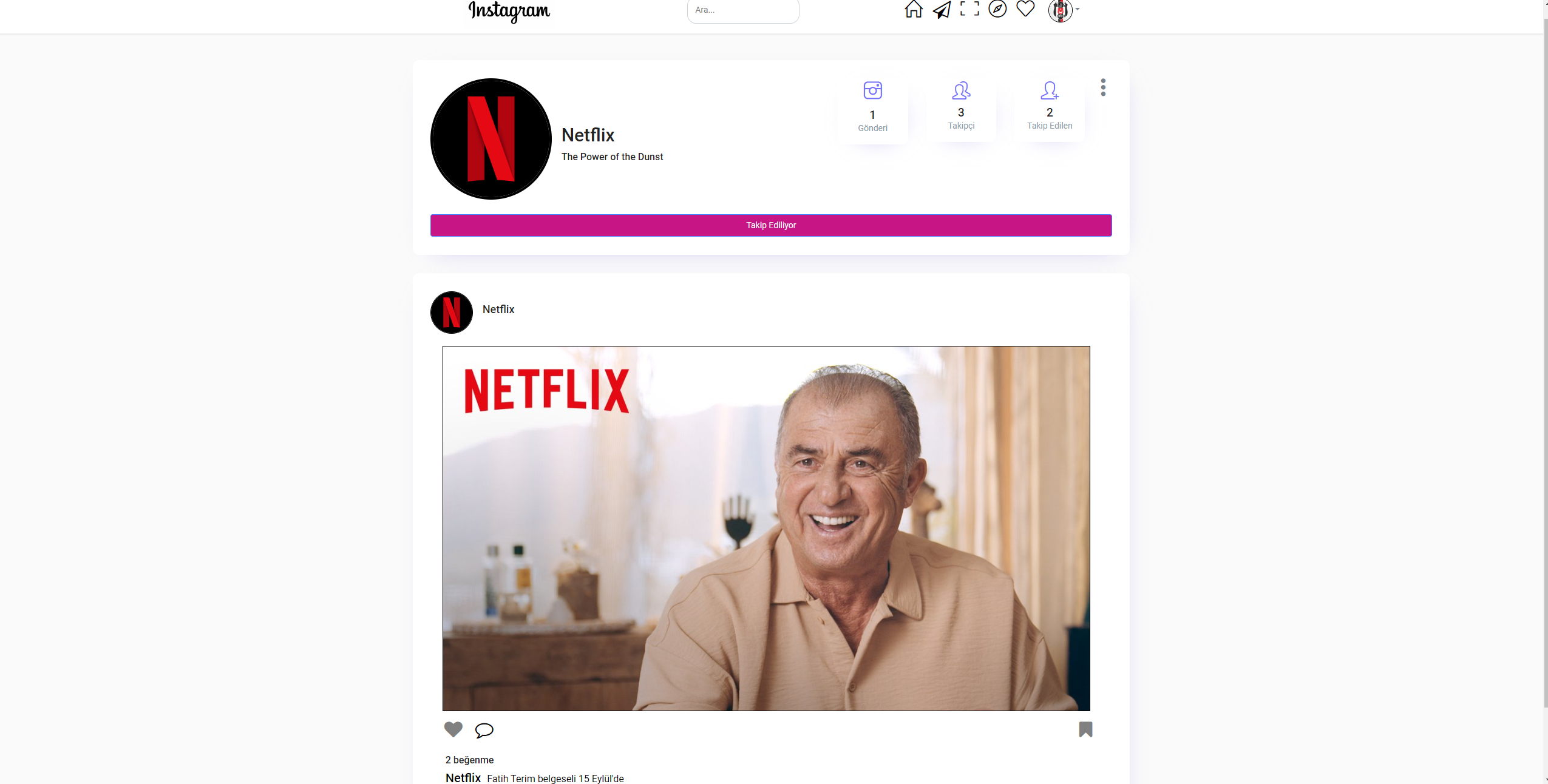 Github Suleymanselvi Instagram Clone