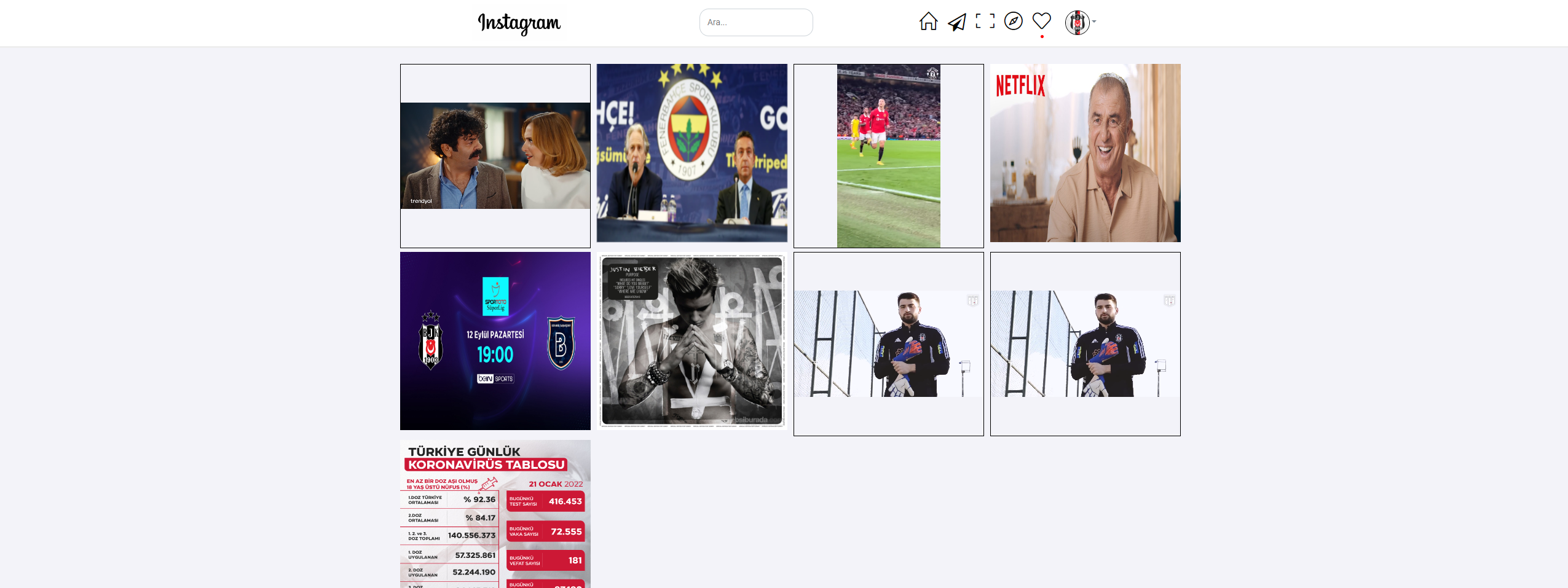 GitHub - SuleymanSelvi/Instagram-Clone
