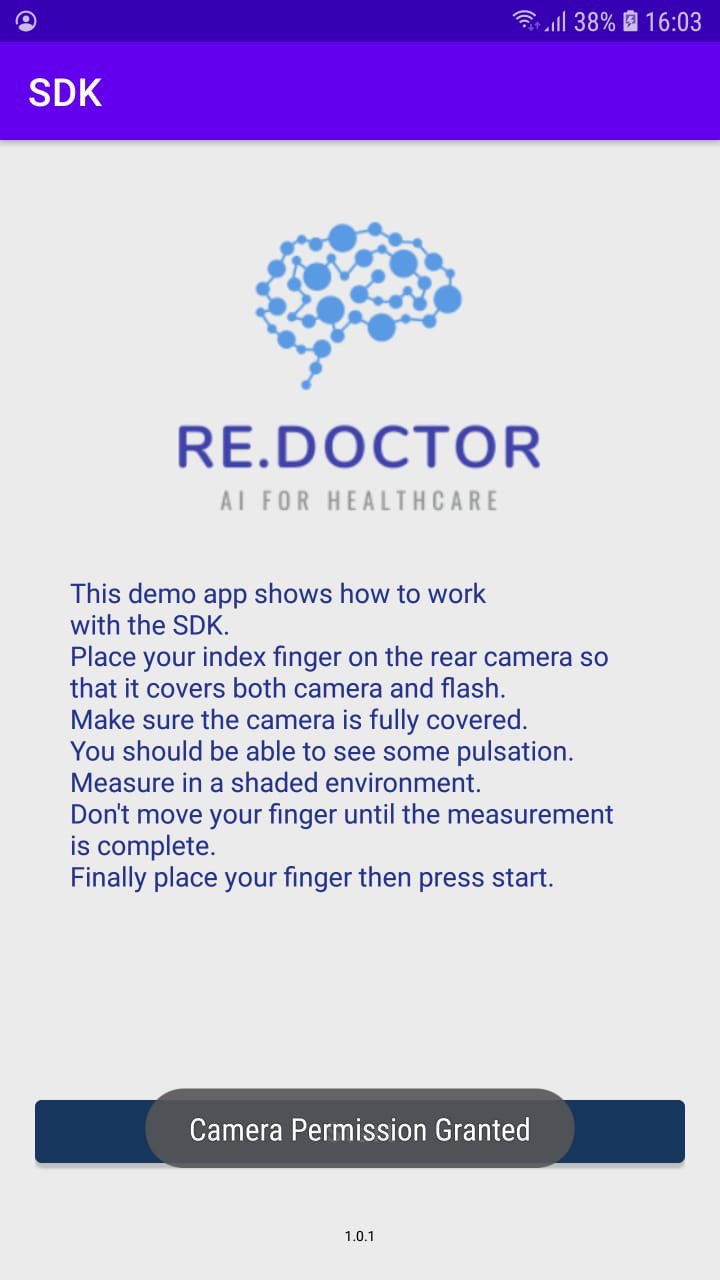 GitHub - RE-DOCTOR-AI/Android-SDK-Documentation: SDK Documentation and example demo app of the ...
