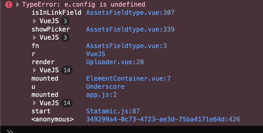 3 3 40 Asset Fieldtype Regression · Issue 6797 · Statamic Cms · Github