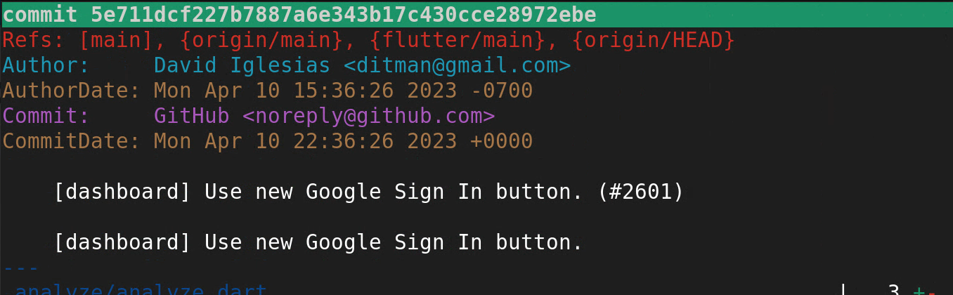 Autosubmit Bot Is Dropping All Commit Information In A Pr · Issue 124554 · Flutterflutter
