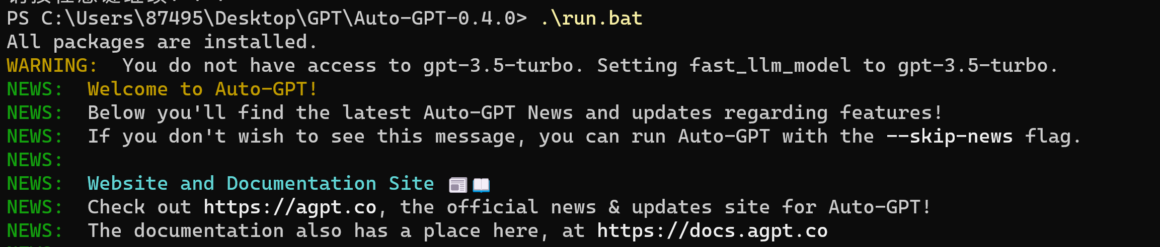 Azure OpenAI Key Error · Issue #4607 · Significant-Gravitas/AutoGPT · GitHub