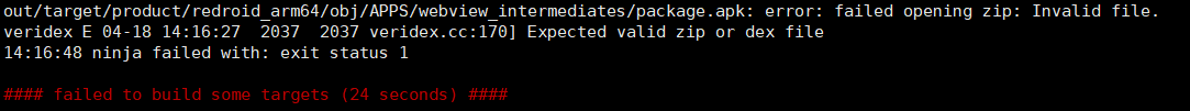 编译报错：使用redroid-11.0.0编译Redroid的AOSP时，编译无法成功。 · Issue #364 · remote-android/redroid-doc · GitHub