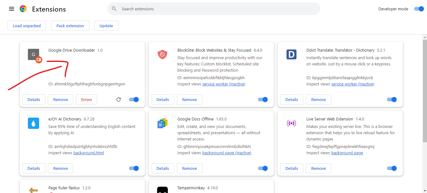 GitHub - VenusakaVXT/google-drive-downloader: Extensions automatically download files when click ...