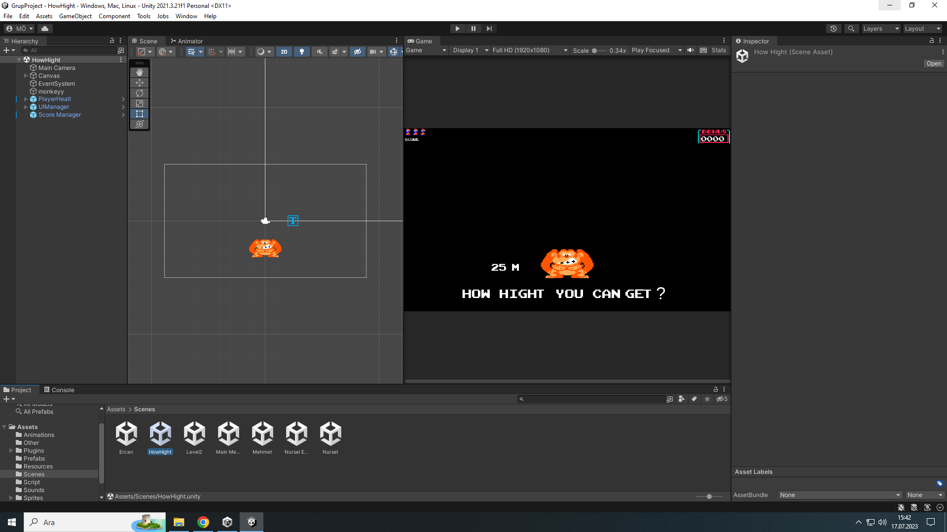 GitHub - nurselzengin/DonkeyKong-Clone
