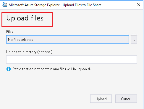 'Upload files' should display as 'Upload Files' in 'Upload' dialog ...