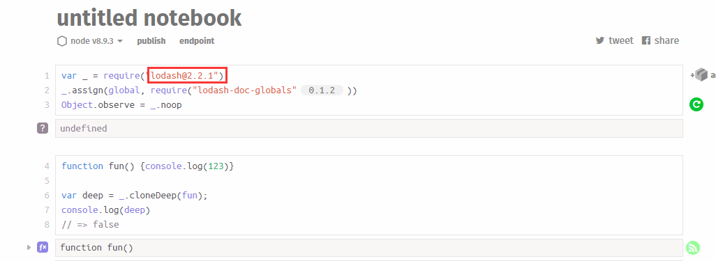 cloneDeep(function),seem like have a bug · Issue #3558 · lodash/lodash · GitHub