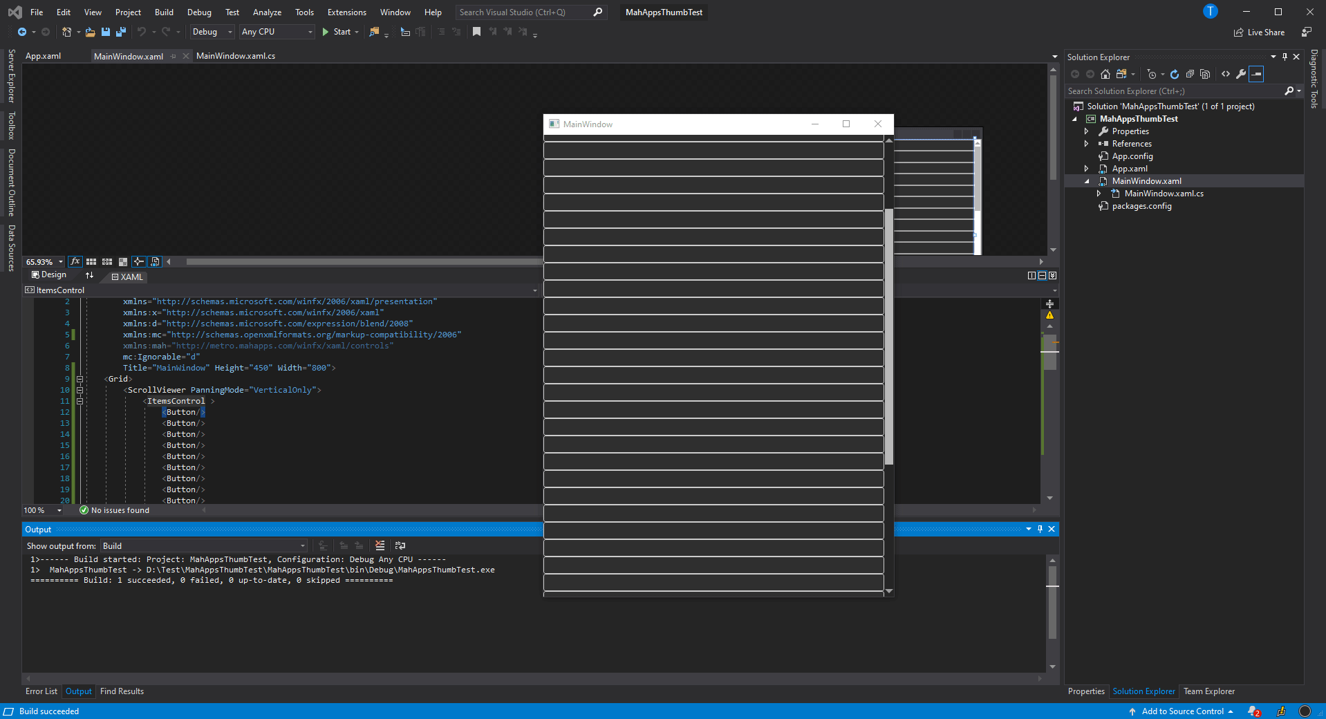 ScrollViewer PanningMode maximized window flickering · Issue #3611 · MahApps/MahApps.Metro · GitHub