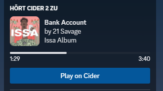 [Bug]: Discord RPC · Issue #84 · ciderapp/Cider-2 · GitHub