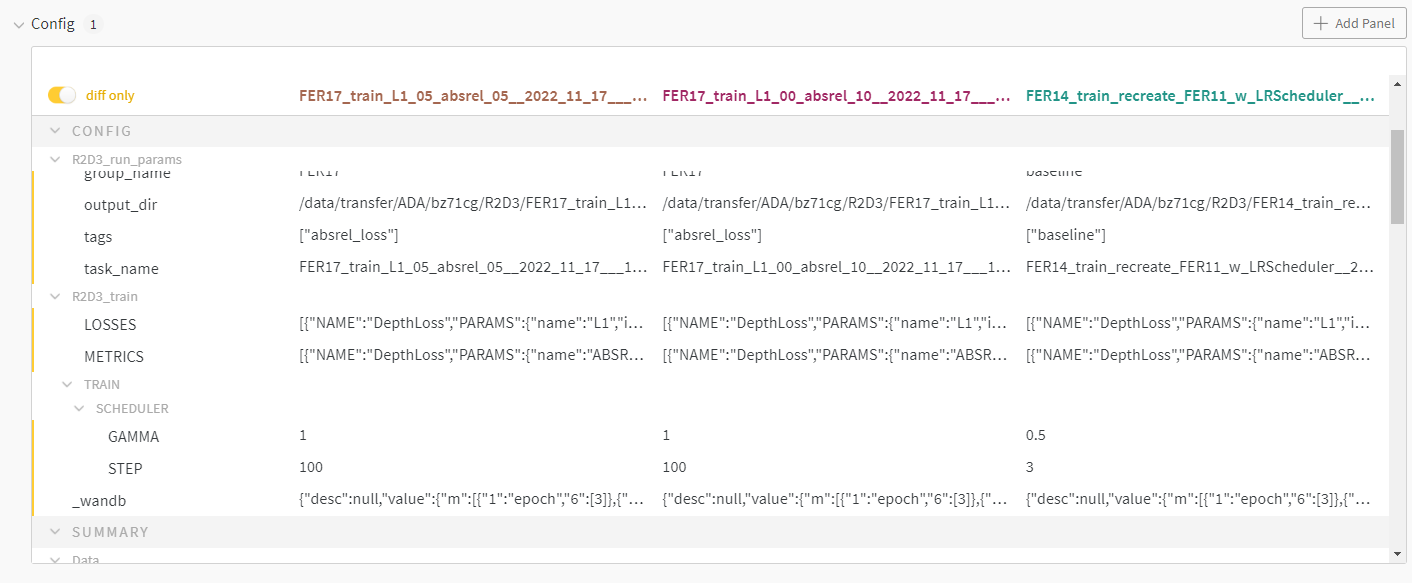 App Flat Config In Compare · Issue 4484 · Wandbwandb · Github