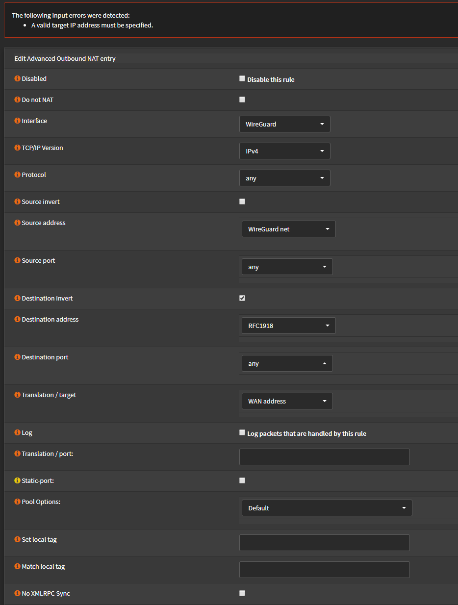 Can't create outbound NAT with PPPoE Interface as NAT target · Issue #3596 · opnsense/core · GitHub