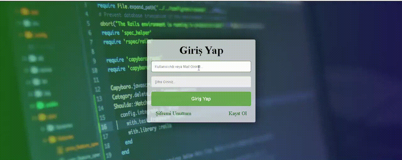 GitHub - yazilimciavukat/Login-Register-Project