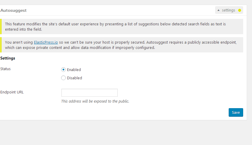How to use the autosuggest? · Issue #465 · 10up/ElasticPress · GitHub