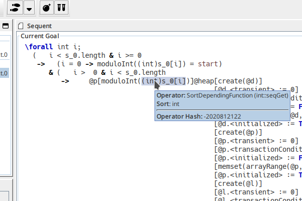 JML equivalent for typed seqGet · Issue #3260 · KeYProject/key · GitHub