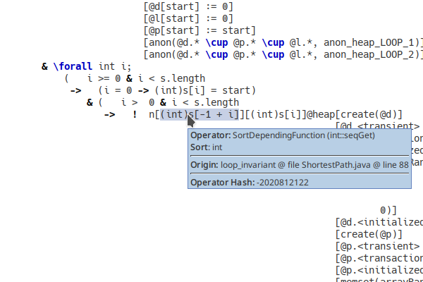 JML equivalent for typed seqGet · Issue #3260 · KeYProject/key · GitHub