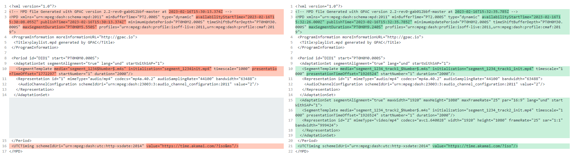 Dasher Time Server Uri with Params · Issue #2401 · gpac/gpac · GitHub