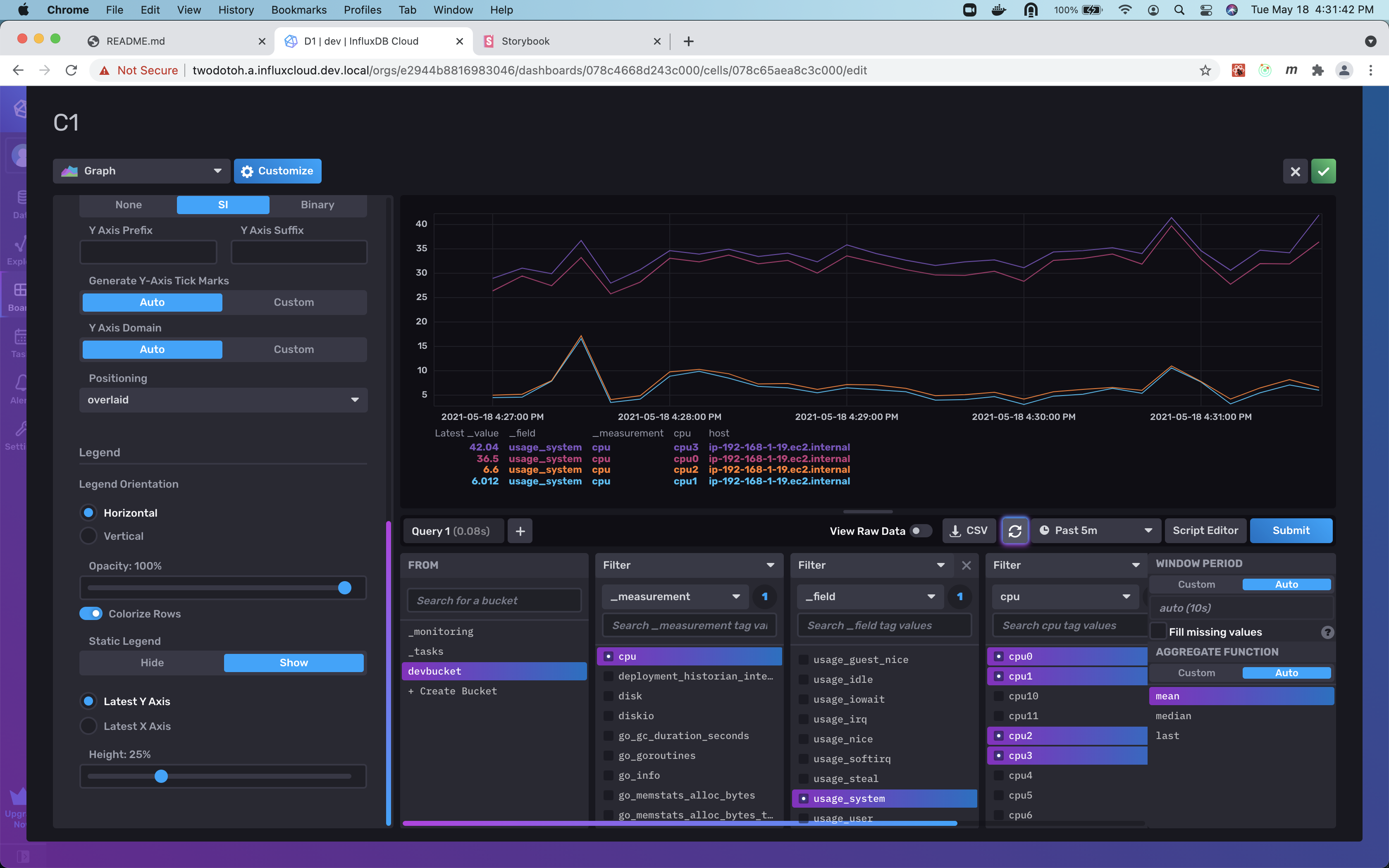 Add documentation for static legend, a new dashboard feature · Issue #2568 · influxdata/docs-v2 ...