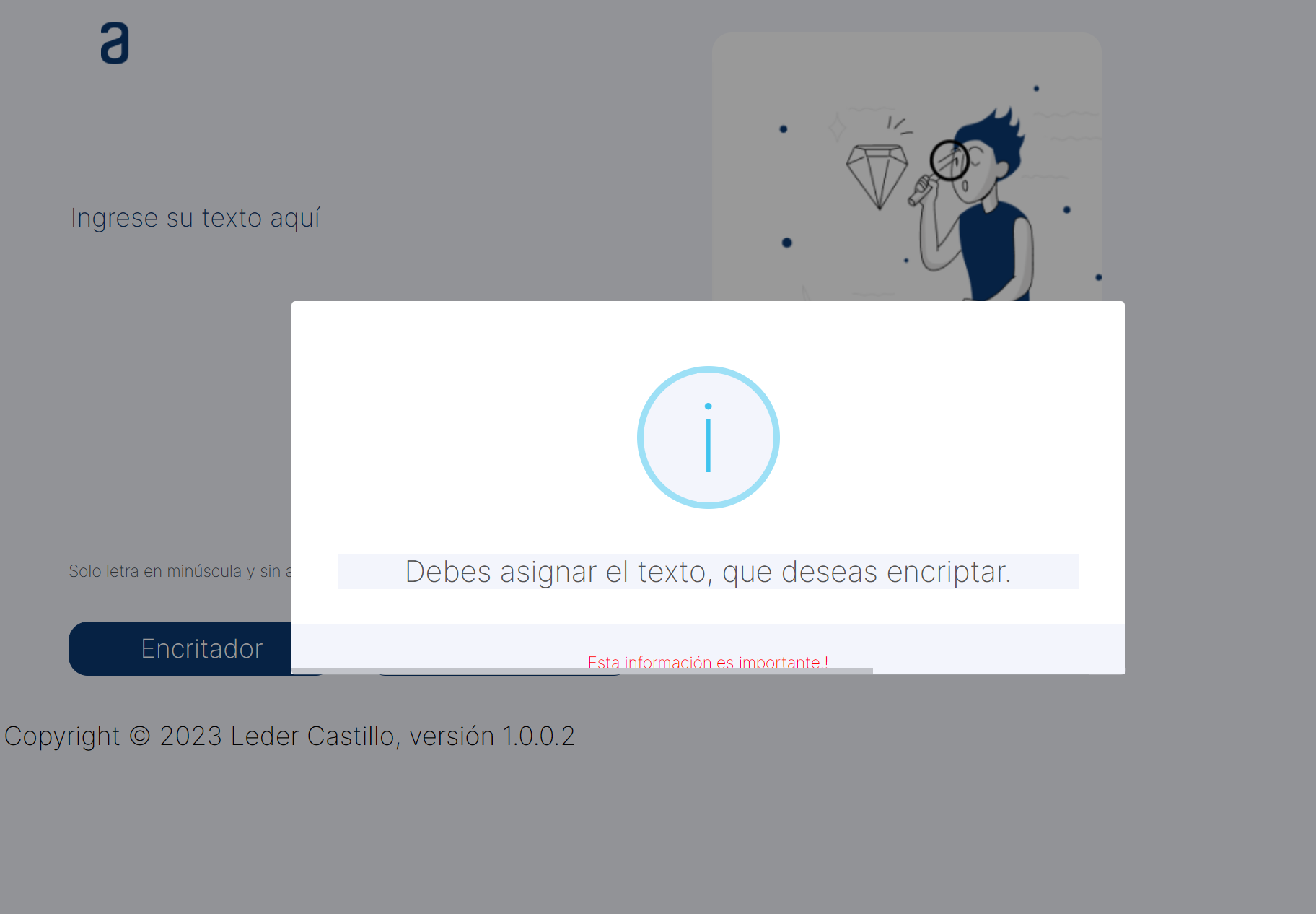 GitHub - Lederdevs/Encriptador_de_mensajes: Encriptador de mensajes de texto, construido con la ...