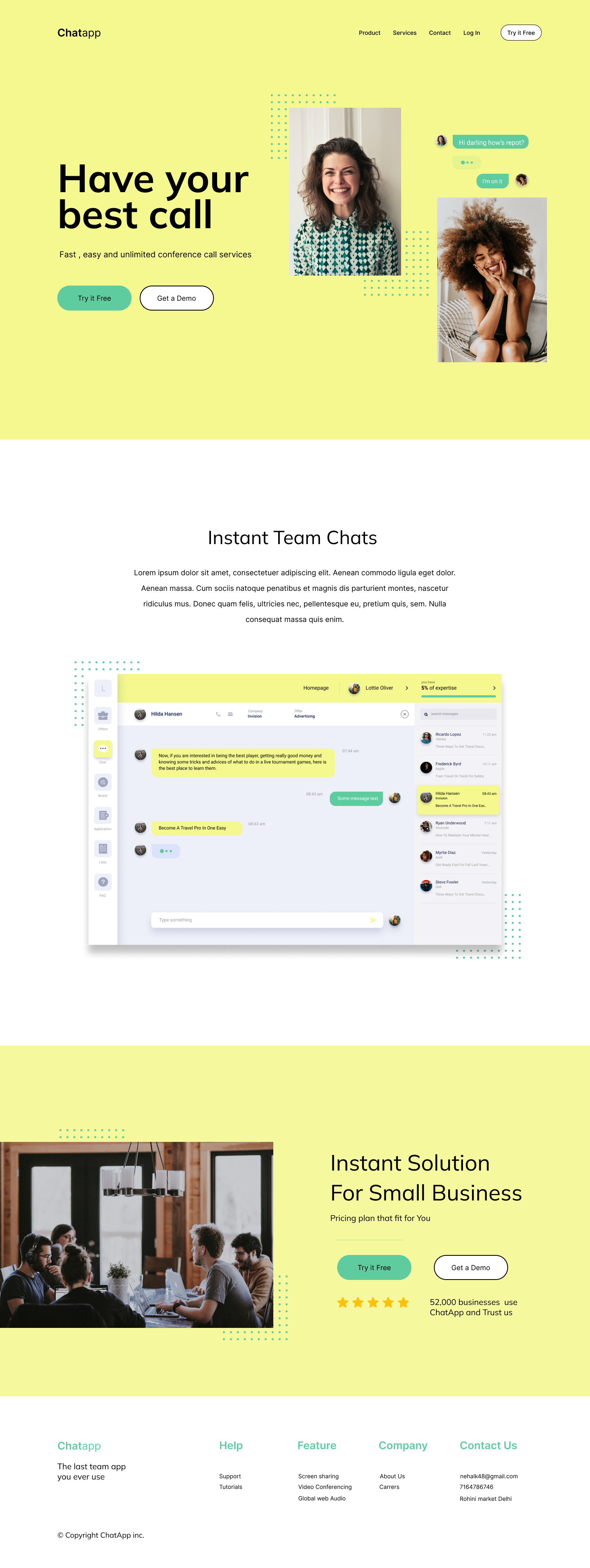 GitHub - MOHDNEHALKHAN/ChatApp: ChatApp is a landing page website as my personal project