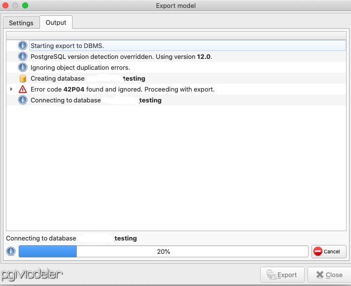 Connecting to a postgres 12 database is taking forever · Issue #1476 · pgmodeler/pgmodeler · GitHub