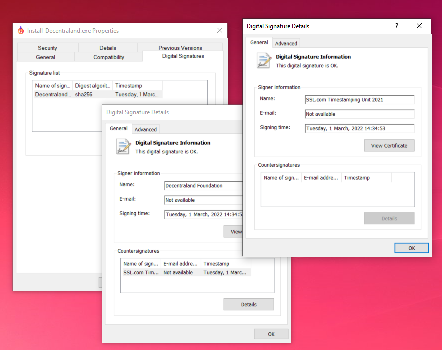 Windows Defender blocks desktop client installer · Issue #136 · decentraland/explorer-desktop ...