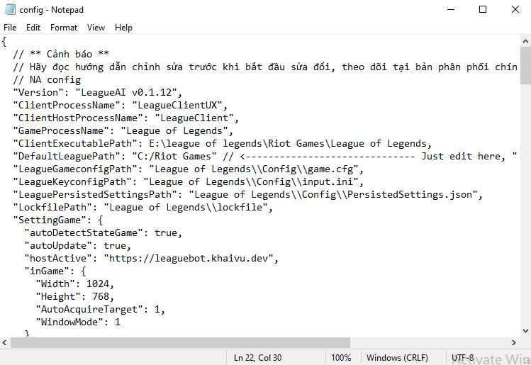 there is a problem with the config file but i dont know what is it or how to solve it · Issue ...