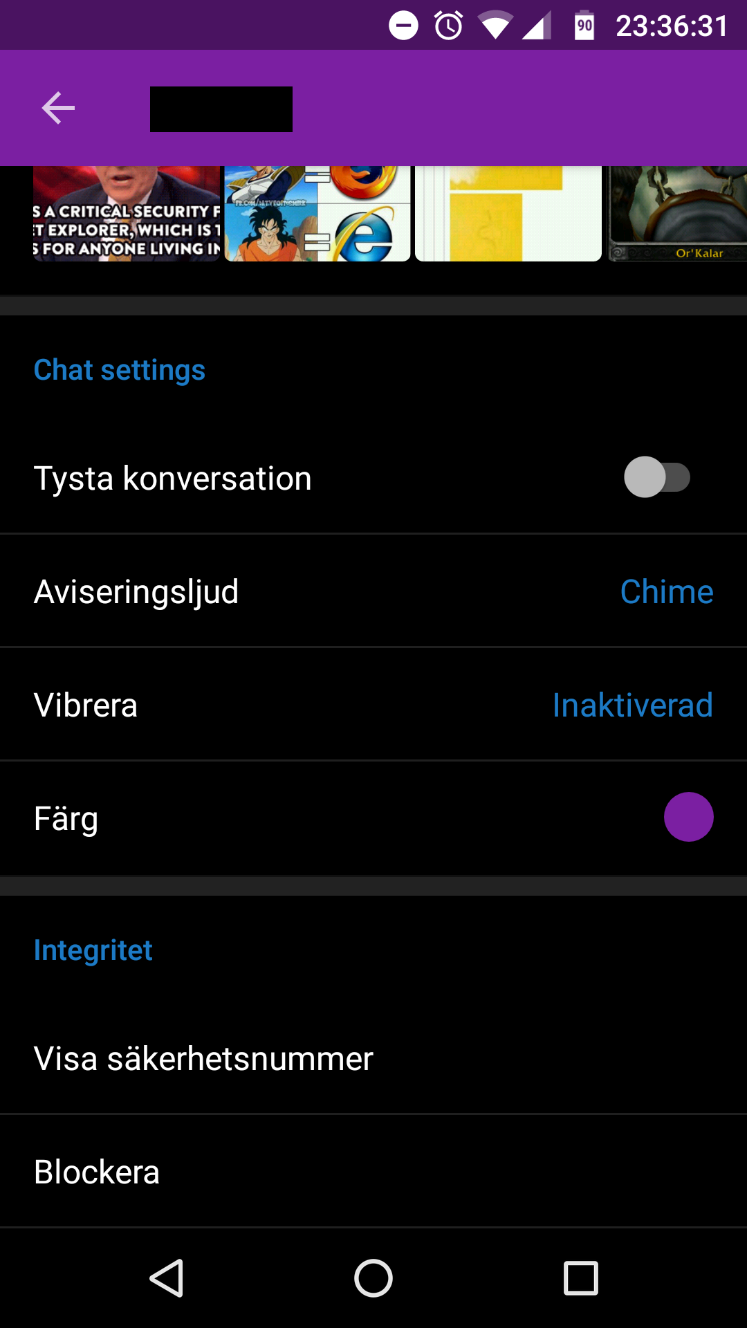 Sporadic layout issues in recipient preferences · Issue #7067 · signalapp/Signal-Android · GitHub