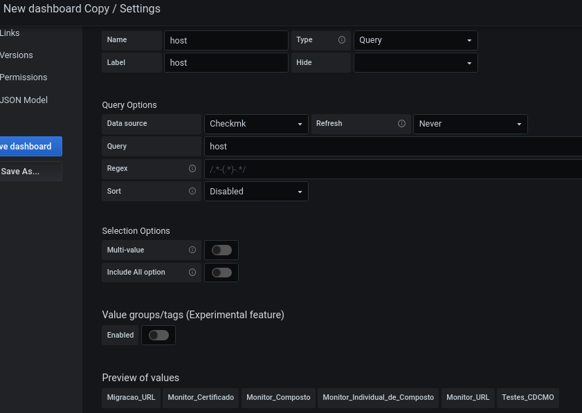 [wip] Support For Host Variable 28 By Amandahla · Pull Request 38 · Tribe29 Grafana Checkmk